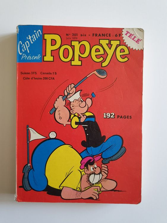 Popeye Cap'tain présente : N°201 bis, Coffres en banque (Gebraucht) in ...