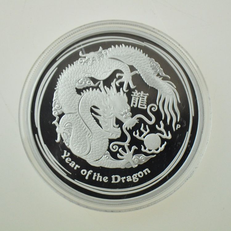 2 Unzen Silber Australien Lunar Series II Drache 2012 Proof | Kaufen auf Ricardo