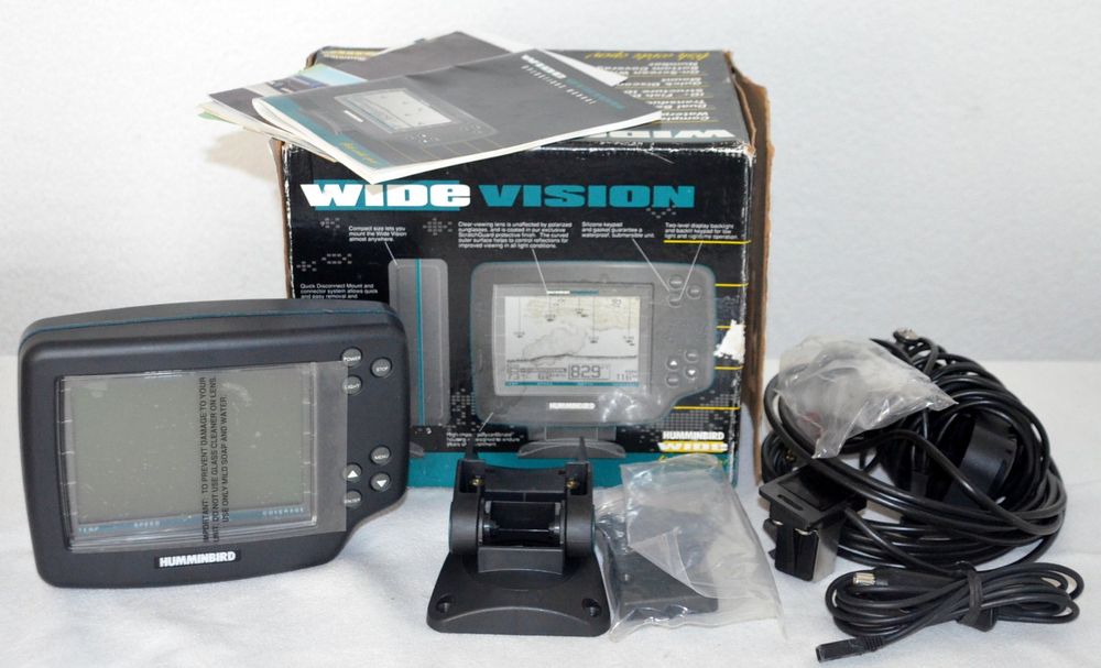 HUMMINBIRD Wide Vision Fishfinder Sonar / Sondeur | Kaufen auf Ricardo