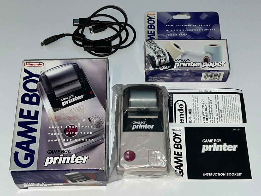 Nintendo Game Boy Classic Zubehör - Printer / Drucker (OVP) (Defekt) in ...