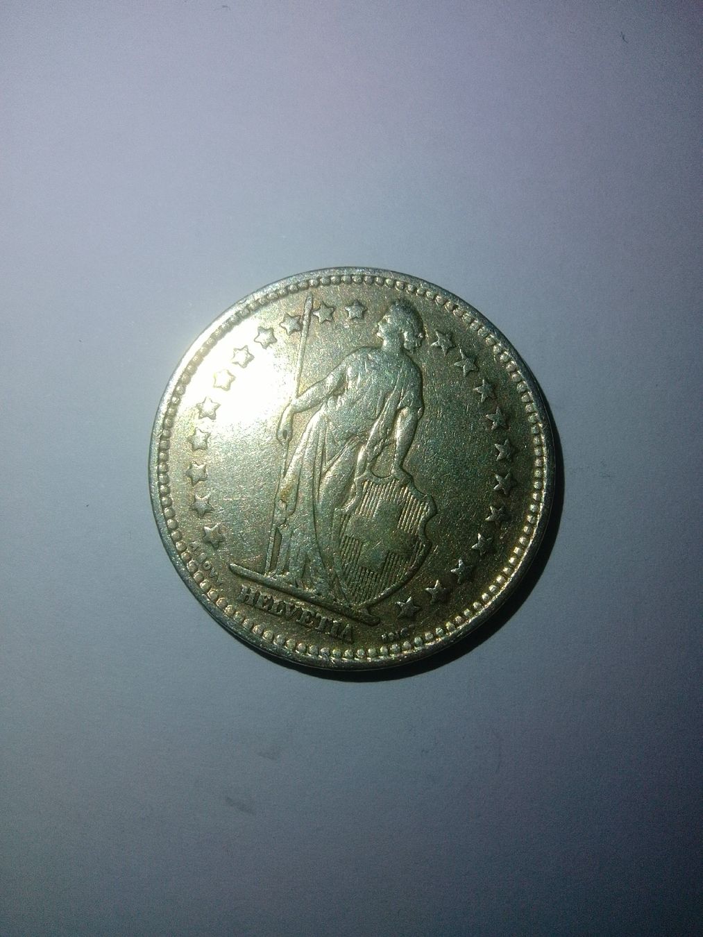 Seltene 2 Franken Münze 1921 - Wertanlage mit Potenzial! (Gebraucht) in ...