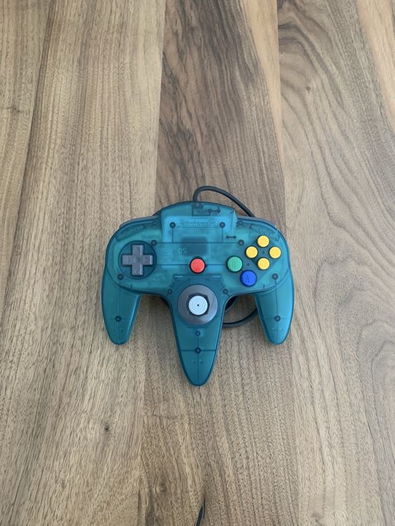 Original Nintendo 64 Controller Clear Blue (Gebraucht) in Sargans für ...