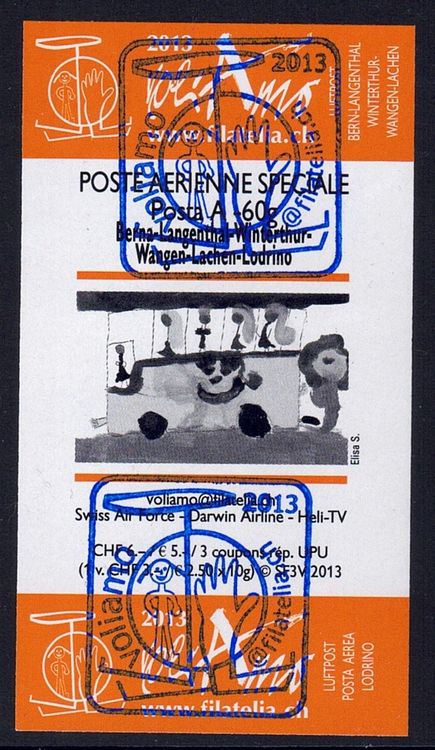 Aviation, vignette spéciale 2013 (Gebraucht) in La Tour-de-Peilz für ...