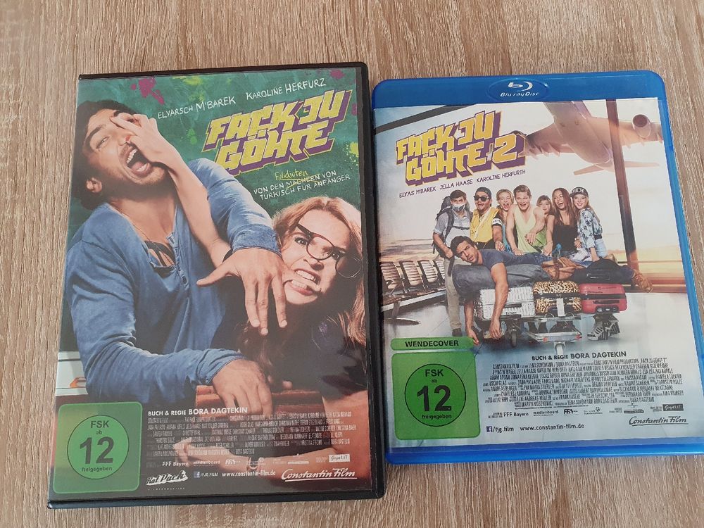 Fack ju Göhte 1+2: DVD & Blu-ray – Perfekt für Filmabende! (Gebraucht ...