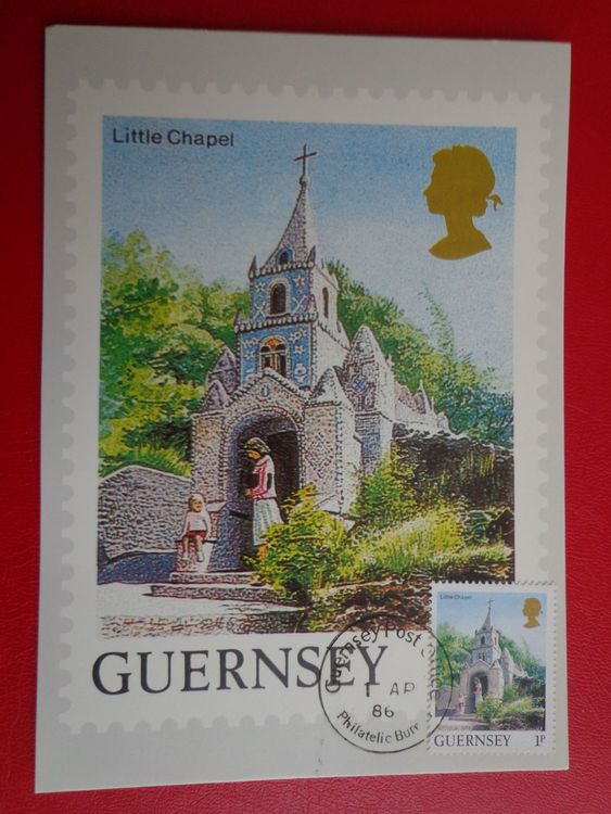 Maximumkarte 2 faces MK chapelle Guernsey Guernesey 1986 | Kaufen auf Ricardo