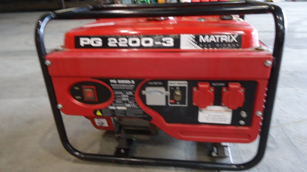 Matrix PG 2200-3 Stromgenerator, neuwertig, (Gebraucht) in ...