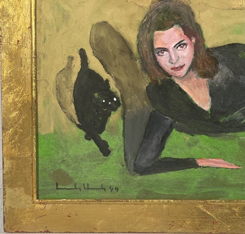 Sinischa CHRISTEN (1922-2007) Gemälde mit Katzen | Kaufen auf Ricardo