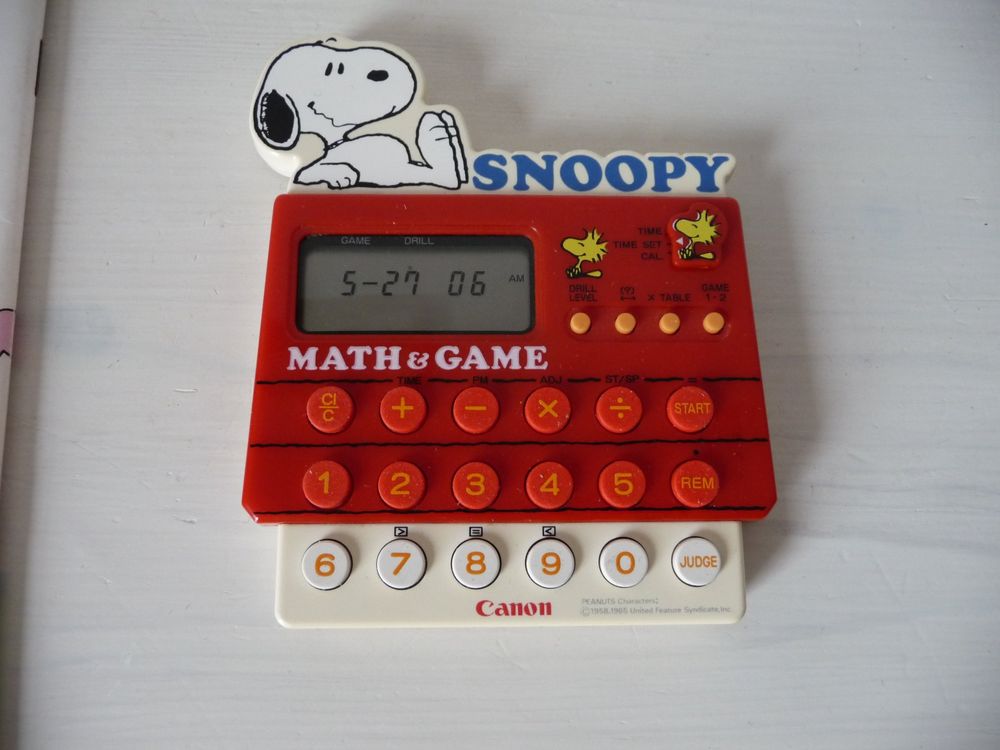 SNOOPY Math & Game | Kaufen auf Ricardo