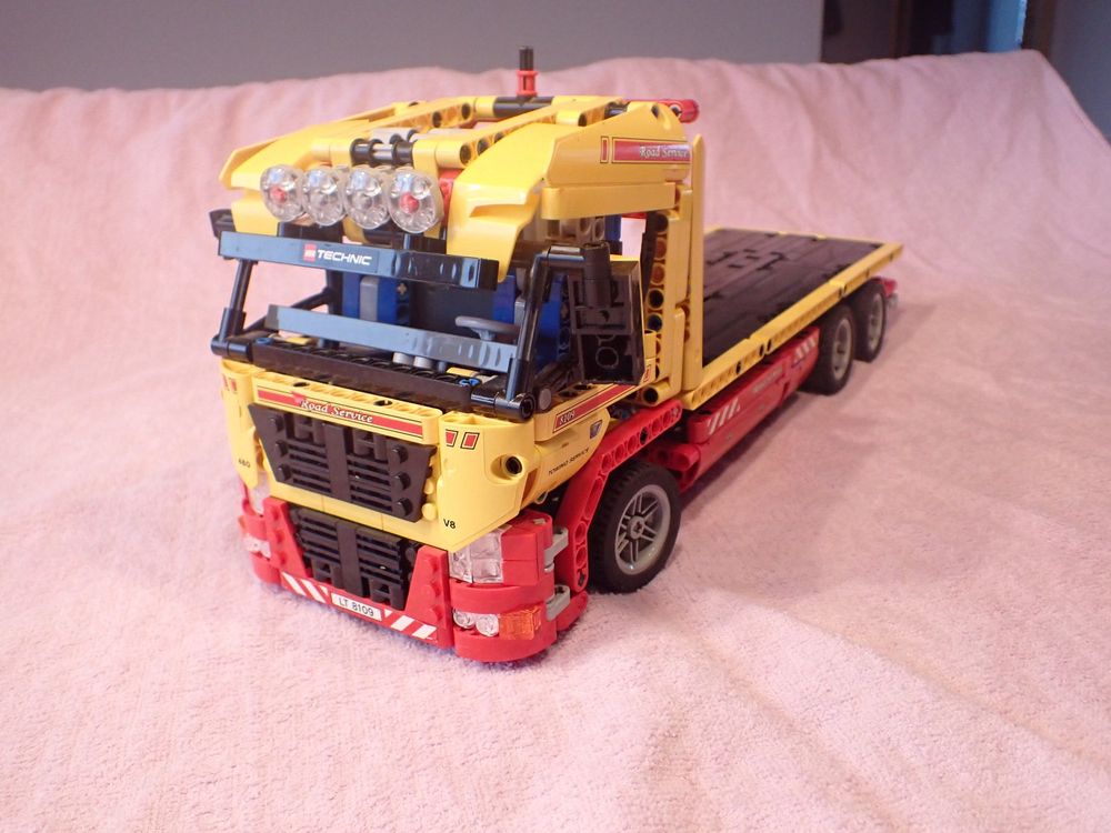 LEGO 8109 Technik Flatbed Truck Tieflader LKW Technic | Kaufen auf Ricardo