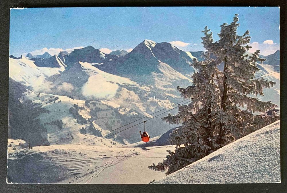 AK Gondelbahn Zweisimmen Rinderberg | Kaufen auf Ricardo