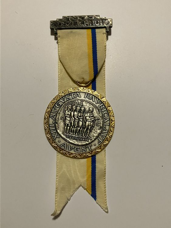 13. Augusta Raurica Lauf 1972 Medaille (Gebraucht) in Basel für CHF 1.5 ...