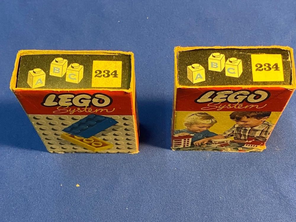 Lego 234 Buchstaben sehr alte Schachteln Antik (Gebraucht) in für CHF ...