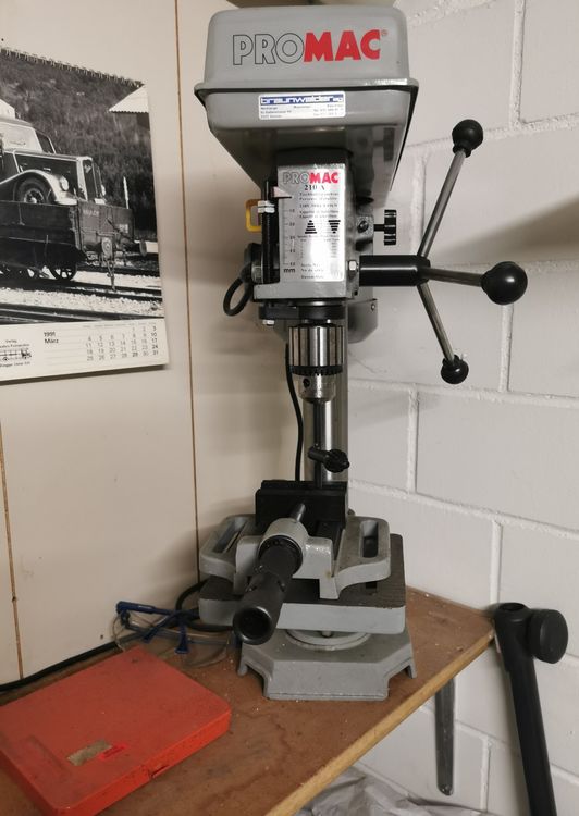 **PROMAC 210A** Tischbohrmaschine ** 230 Volt (Gebraucht) in Flawil für CHF 280 – nur Abholung ...