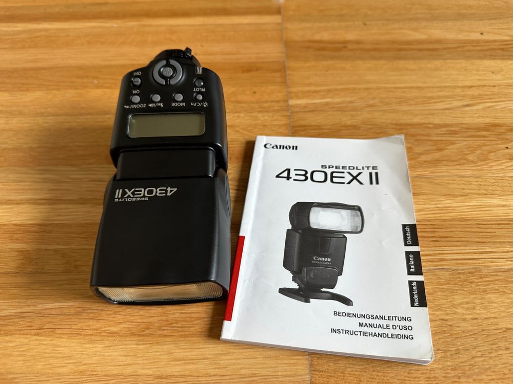 Canon Speedlite 430EX II (Gebraucht) in Sursee für CHF 40 – mit ...
