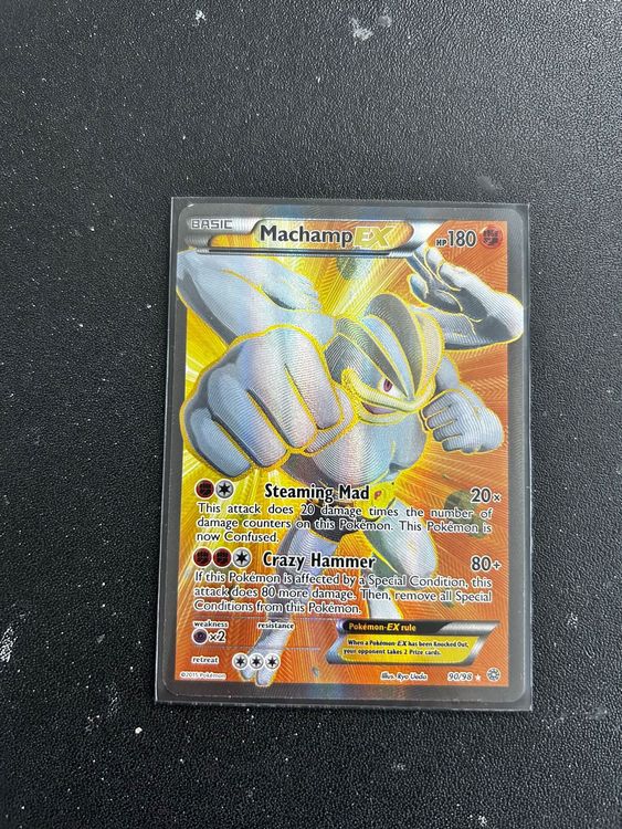Machamp EX 90/98 Full-Art Pokemon Karte (Gebraucht) in Winterthur für ...
