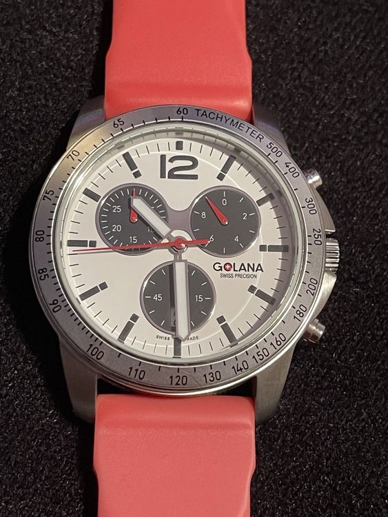 Sportuhr GOLANA Swiss Made Sapphire 10ATM Chronograph (Gebraucht) in ...