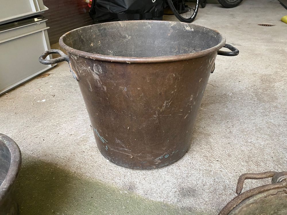 Alte Kupfertöpfe (Gebraucht) in Dietikon für CHF 13 – nur Abholung auf Ricardo kaufen