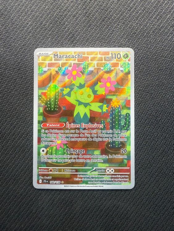 Carte Pokémon Maracachi AR - EV09 160/159 - FRANCAIS (Neu (gemäss ...
