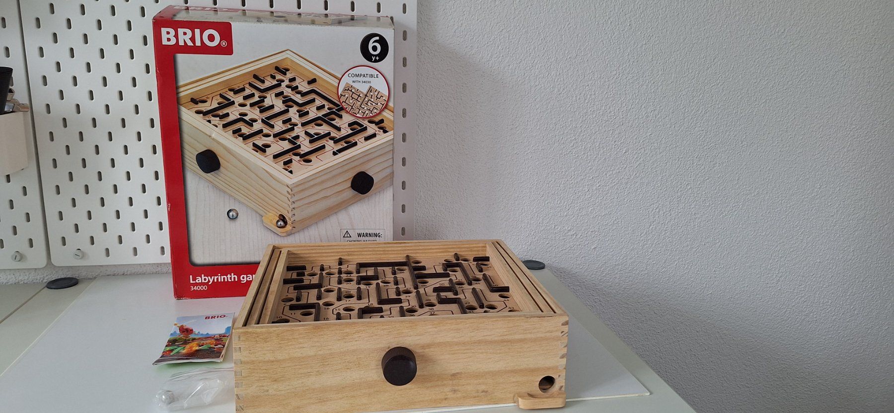 Brio Labyrinth Spiel Holz, Originalverpackt, wie neu! (Neu (gemäss ...