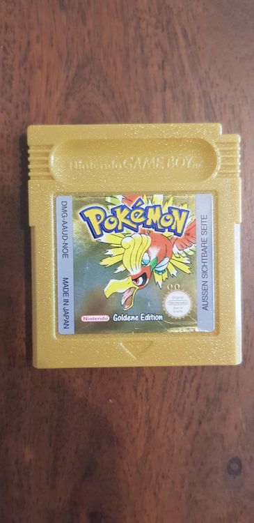 Pokemon Goldene Edition (Nintendo Gameboy) (Gebraucht) in für CHF 60 ...