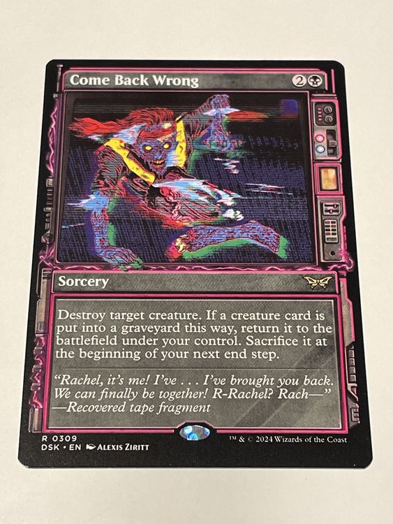 Come Back Wrong, mtg (Neu (gemäss Beschreibung)) in Gebenstorf für CHF ...
