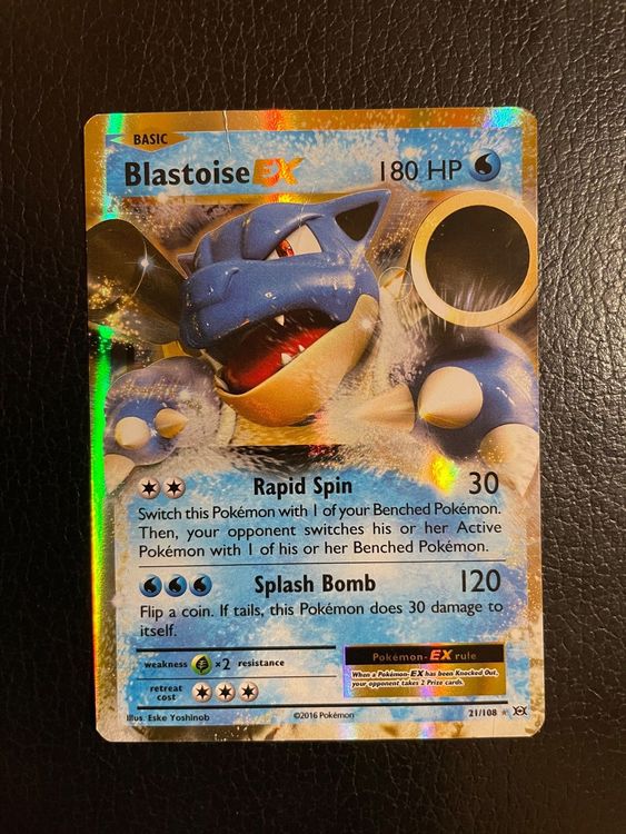 Blastoise EX 21/108 evolutions Ab 1 (Gebraucht) in Paradiso für CHF 2.7 ...