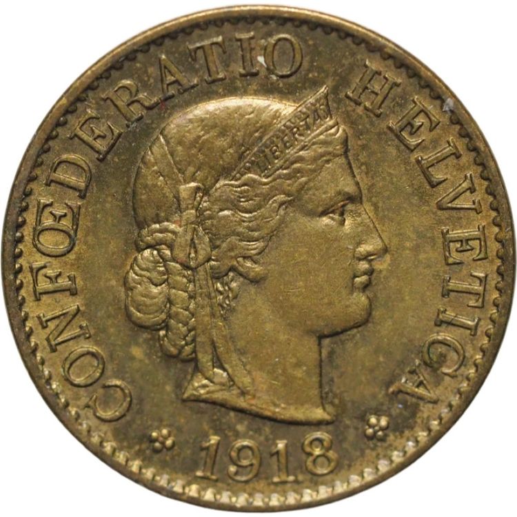 Schweiz Bundesmünzen 5 Rappen 1918 (Gebraucht) in Liestal für CHF 10 – nur Abholung auf Ricardo ...