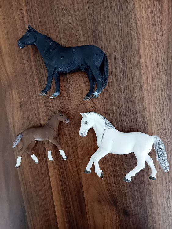 3 Schleich Pferde, Stute, Fohlen, Hengst | Kaufen auf Ricardo