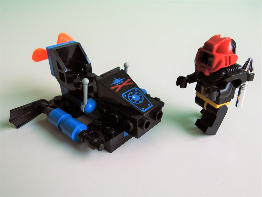 Lego 6115 Shark Scout, komplett mit Bauanleitung (Gebraucht) in ...