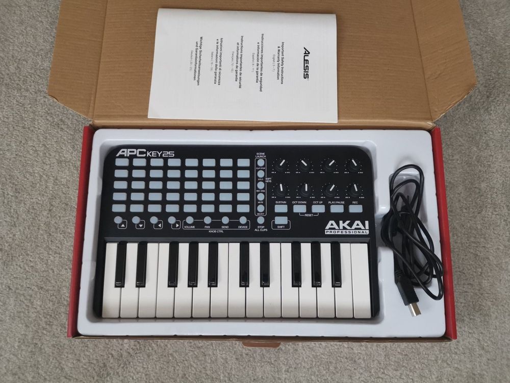 Akai Keyboard Controller APC Key 25 (Gebraucht) in Herisau für CHF 39 ...