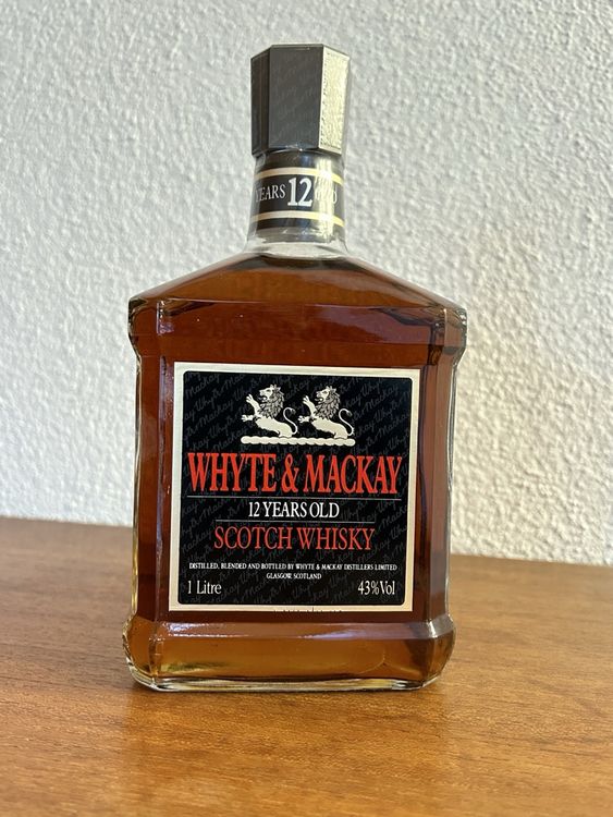 Whyte & Mackay, 12 years old, 1 Liter, Scotch Whisky (Neu und ...