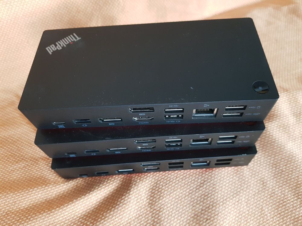 3x LENOVO Thinkpad USB-C.Dock.Gen2 Type:40AS (Gebraucht) in Studen für ...