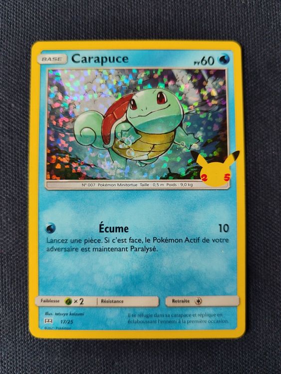 Carte Pokemon Carapuce McDonald's 2021 HOLO Français FR (Gebraucht) in ...