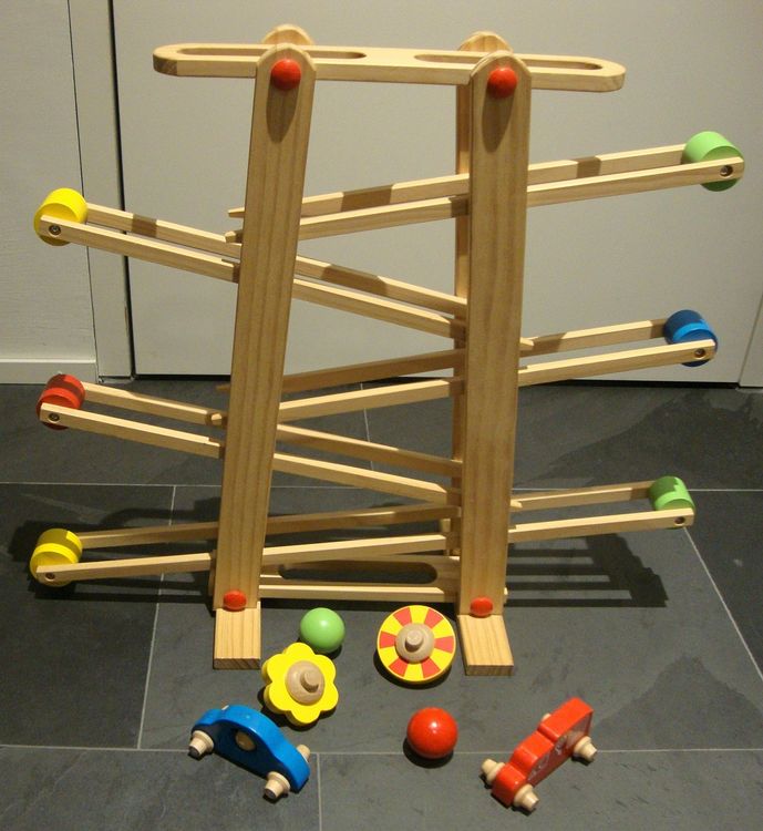 ++ EICHHORN ++ Rollbahn / Kugelbahn ++ aus Holz ++ (Gebraucht) in Chur ...