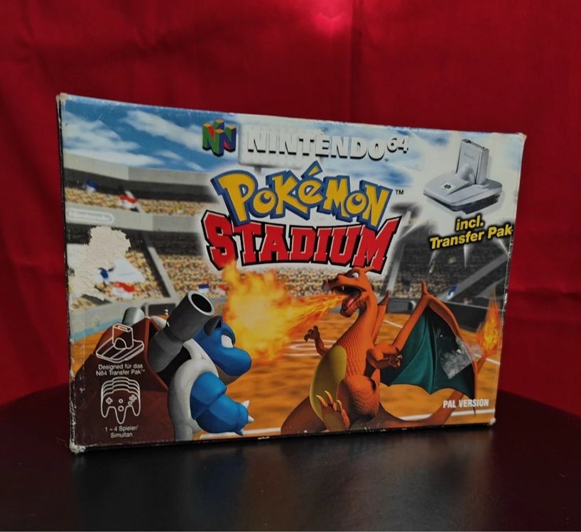 Pokémon Stadium – Komplettset (N64) – OVP, Anleitung & Trans (Gebraucht ...