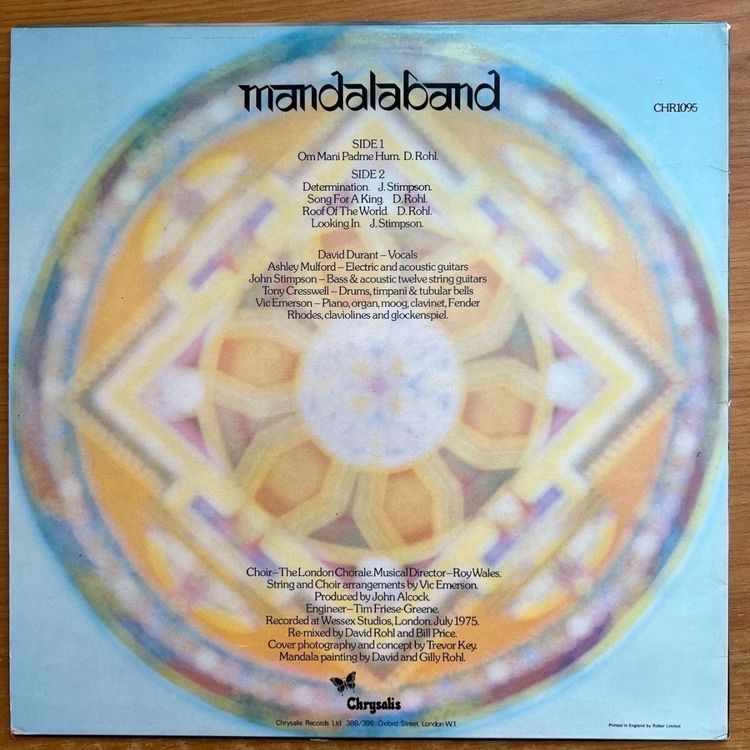 Mandalaband - Same / 1. UK-Press. 1975 - Very nice Copy (Gebraucht) in Gais für CHF 32 – mit ...