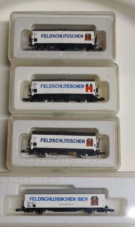 4 x wagons Feldschlossen échelle Z (Gebraucht) in Troistorrents für CHF ...