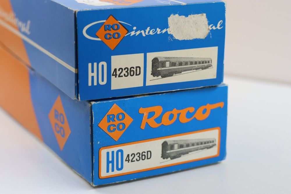 2x Roco 4236D SBB Eurofima Schnellzugwagen, H0 (Gebraucht) in Ried ...