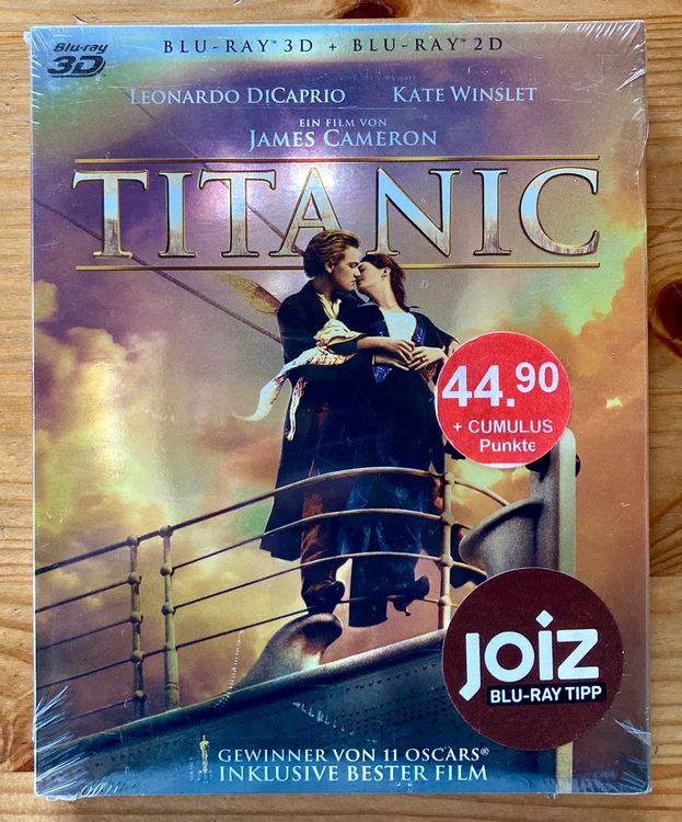 Titanic (3D & 2D-Edition, DiCaprio/Winslet) (Neu und originalverpackt ...