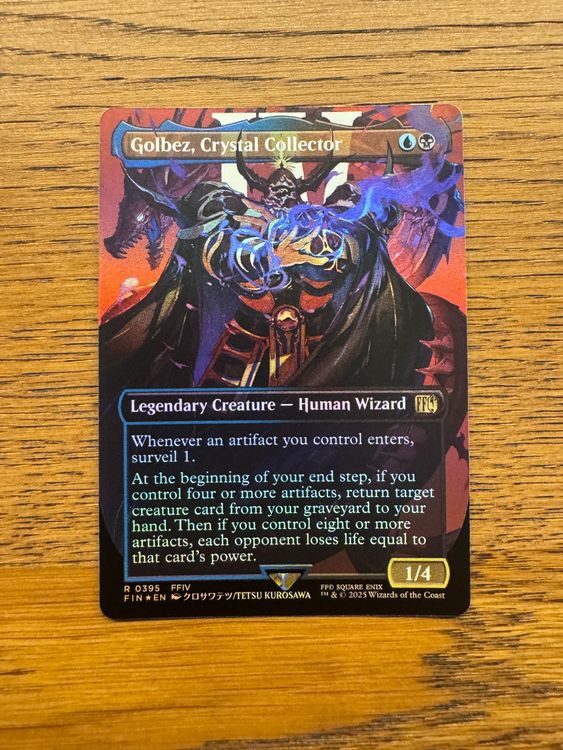 Borderless Foil Golbez, Crystal Collector FINAL FANTASY NM (Neu (gemäss ...