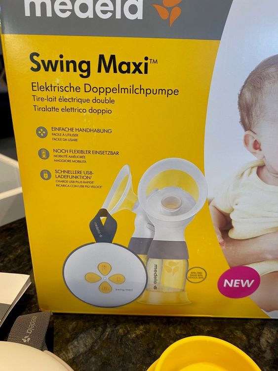 Medela Swing Maxi Flex elektrische Doppelmilchpumpe NEW | Kaufen auf Ricardo