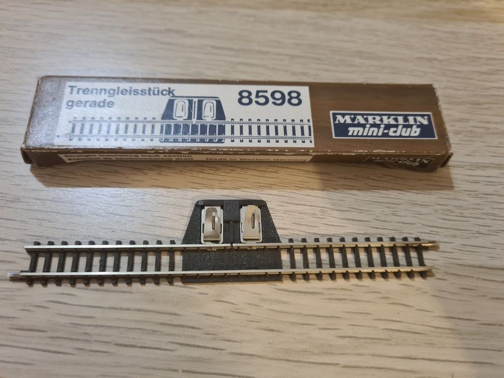 Märklin Trenngleisstück 8598 Z | Kaufen auf Ricardo