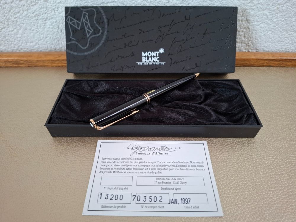 Stylo Montblanc Classique (Coffret+Certificat) – Comme neuf (D'occasion ...