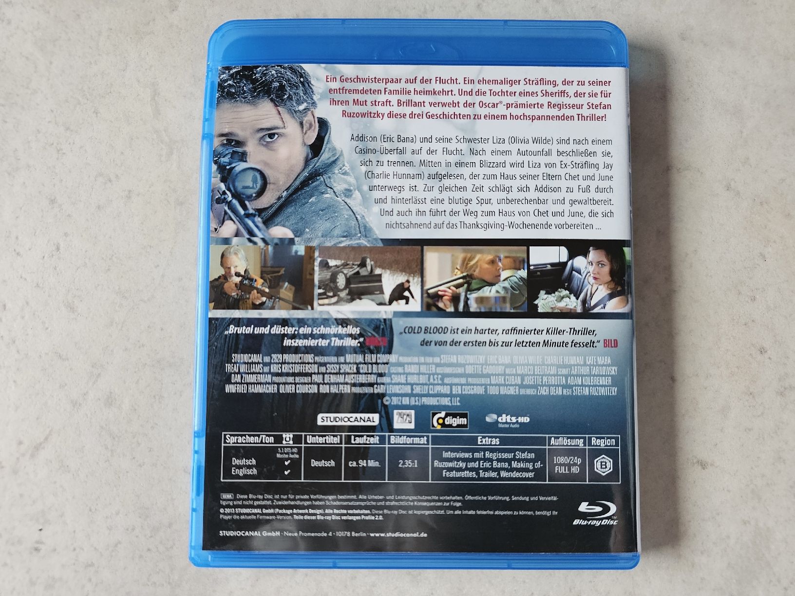 Cold Blood / Bluray (Gebraucht) in Schneisingen für CHF 2.5 – mit ...