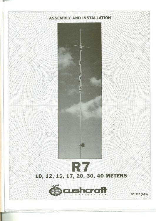 Cushcraft R7 Sende- und Empfangsantenne (Vertical) (Gebraucht) in Stäfa für CHF 175 – nur ...