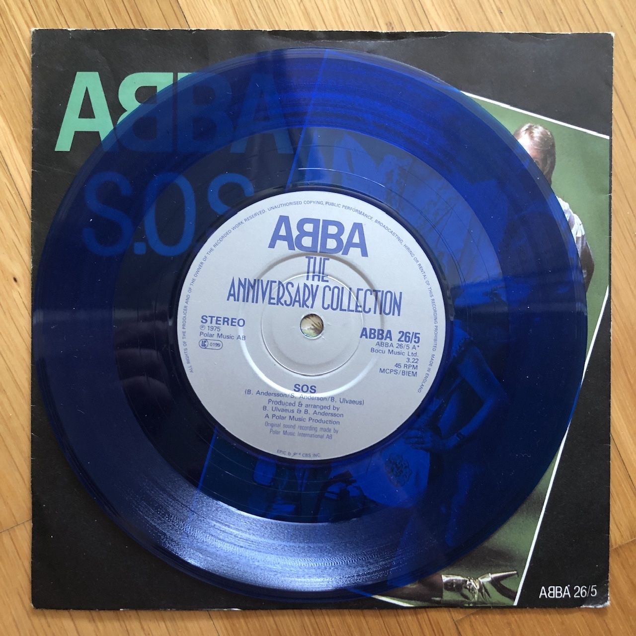 ABBA Blue SOS Limited Edition - Vinyl Single (Gebraucht) in Wettingen ...