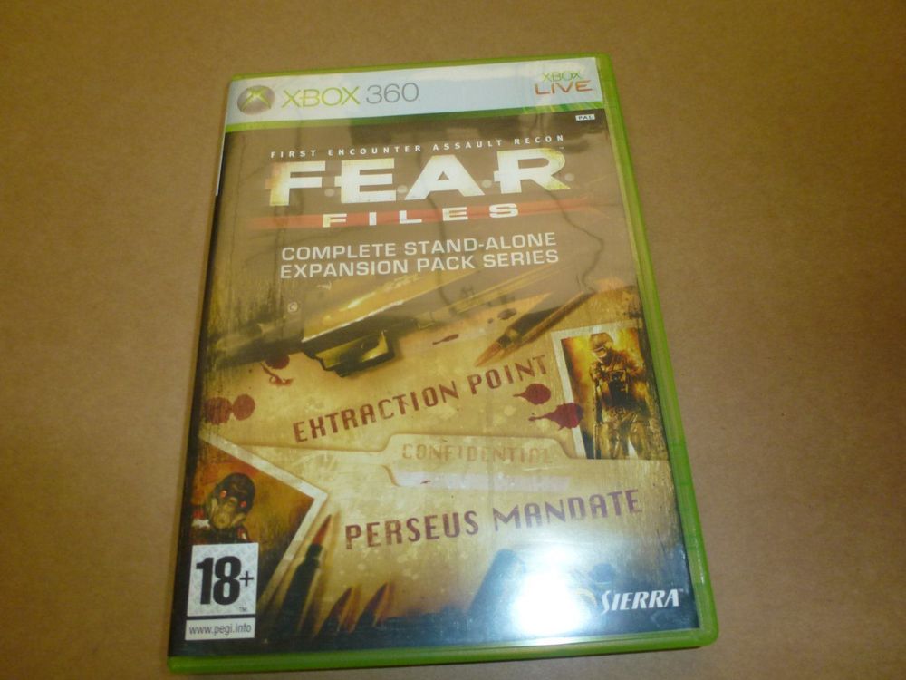 FEAR F.E.A.R. FILES - Expansion XBOX 360 (Gebraucht) in Olten für CHF 5 ...