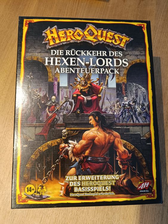HeroQuest - Die Rückkehr des Hexen-Lords (Erweiterung) (Neu (gemäss Beschreibung)) in Lyss für ...
