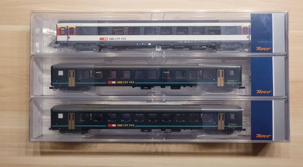 Roco 6200022 SBB Interregio-Set "Bözberg" 3-teilig DC, Set 1 (Neu und ...