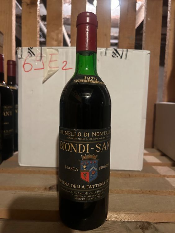 Biondi-Santi Brunello di Montalcino 1975 Tenuta Il Greppo (Neu (gemäss ...